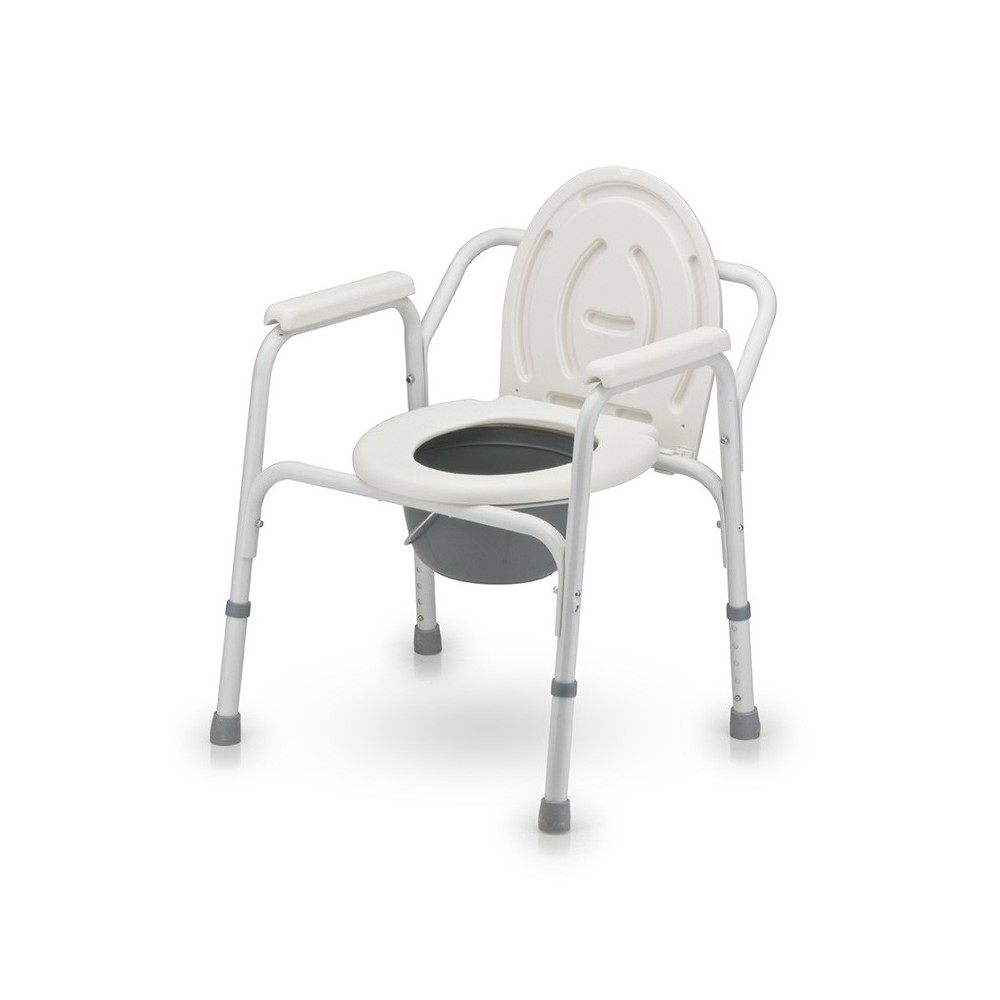 Scaun WC de camera 4 in 1, din otel vopsit - FS810